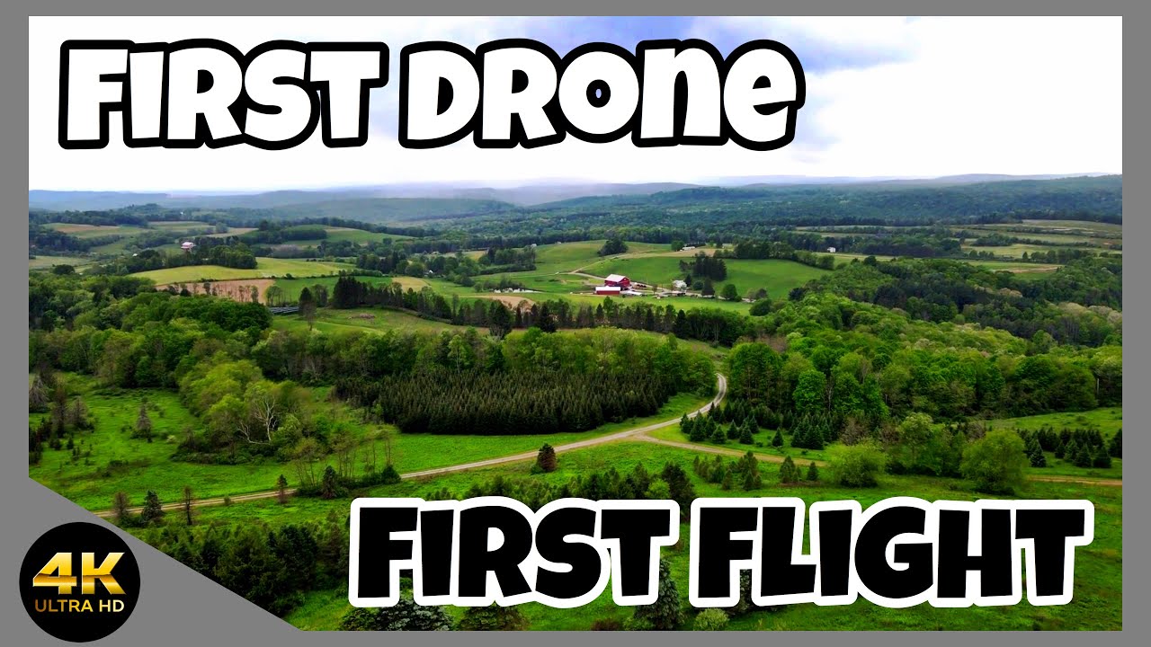 First Drone First Flight - YouTube