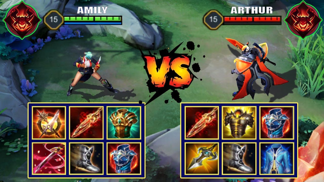 AMILY vs ARTHUR | FULL BUILD FIGHT | Liên Quân Mobile/AOV/ROV - YouTube