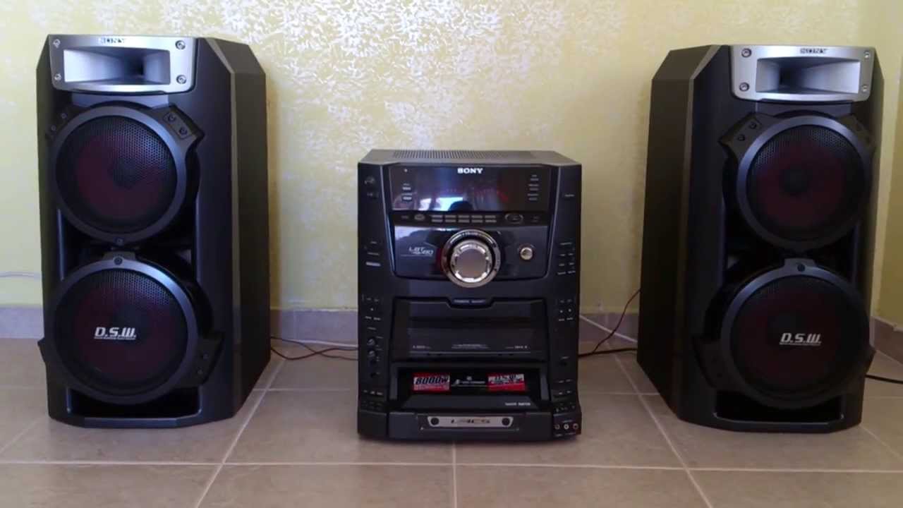 Sony LBT XGV 80 2x360 RMS - YouTube