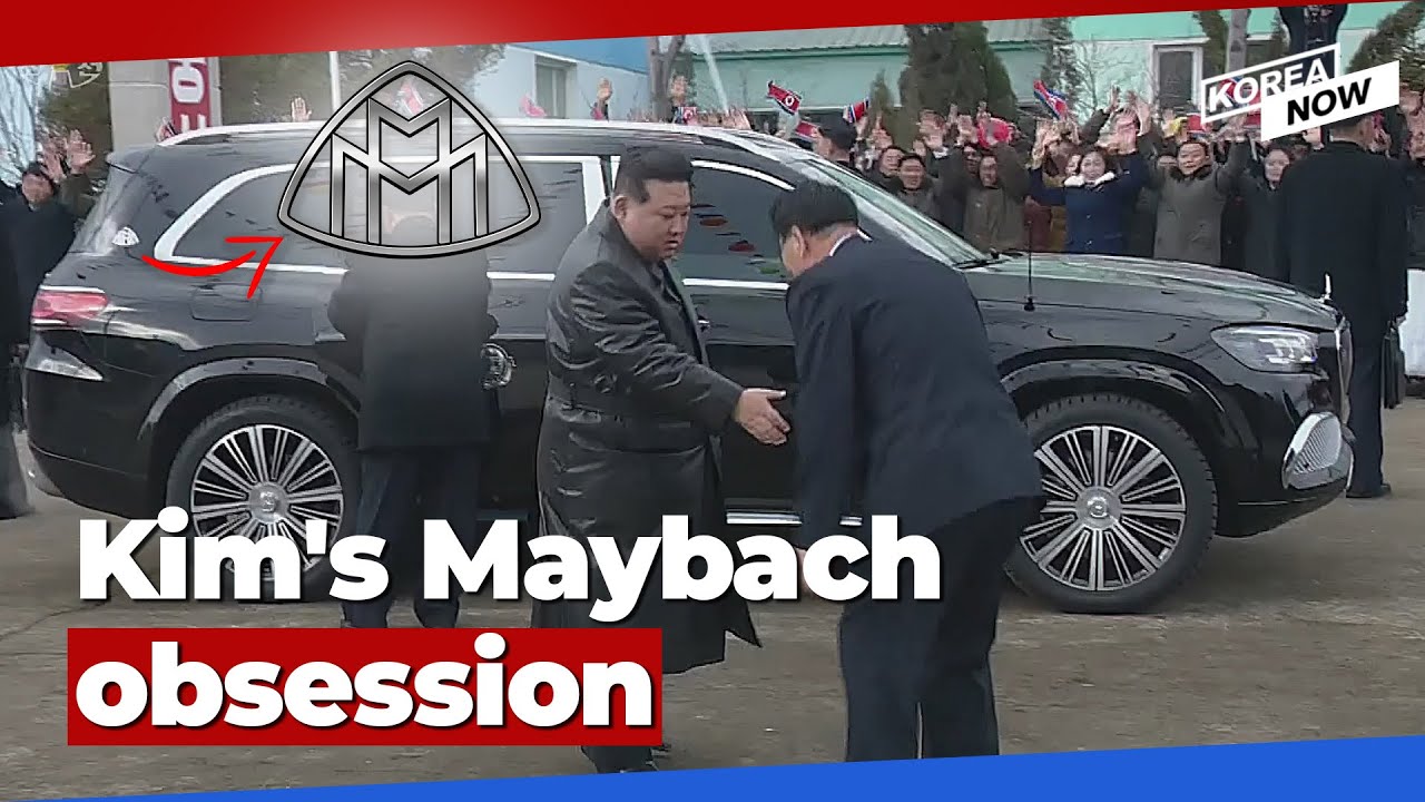 Kim Jong-un's shinny new Maybach SUV - YouTube