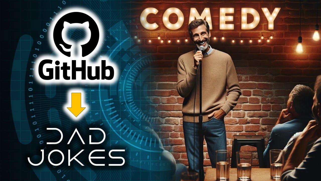 GitHub Powered Dad Jokes! - YouTube