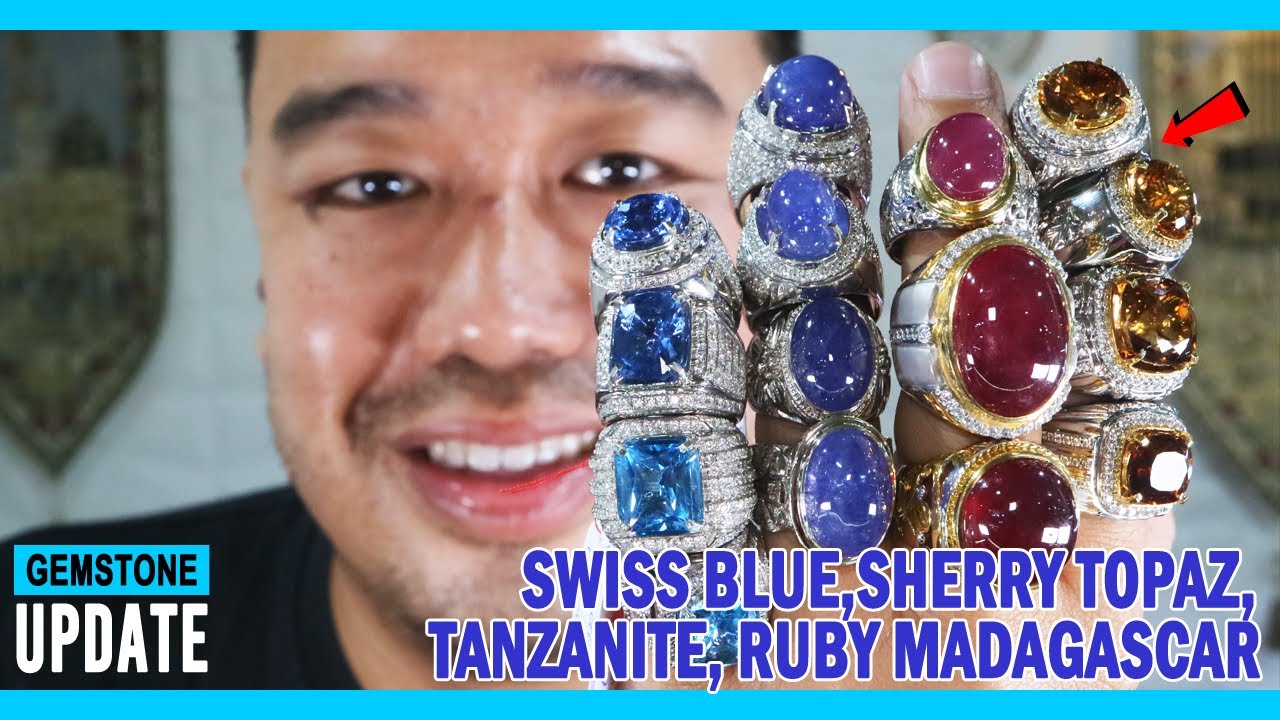 GEMSTONES UPDATE 02092023 - RUBY MADAGASCAR MOZAMBIQUE TANZANITE ZOISITE FLUORITE BLUE SHERRY ...