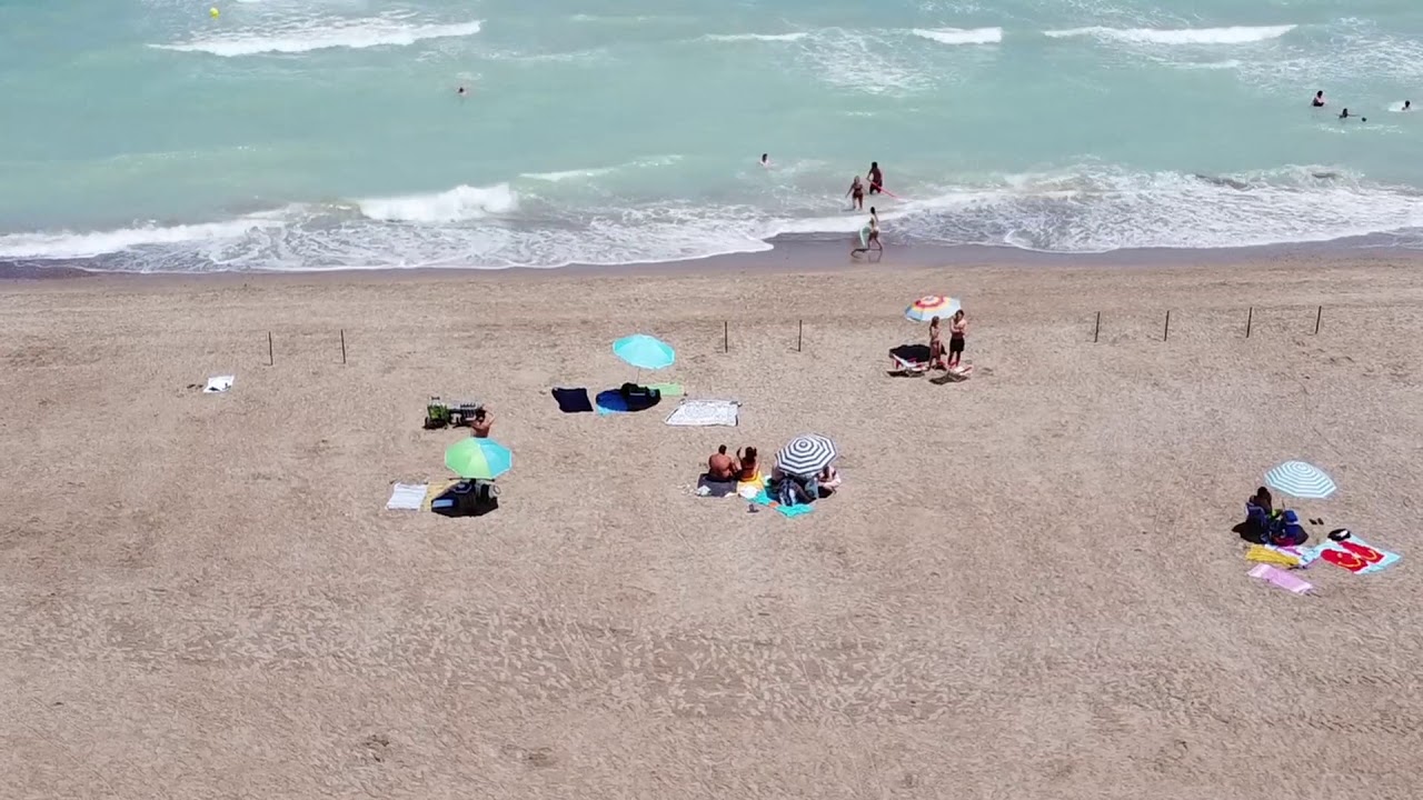 Playa Canet de Berenger España - YouTube