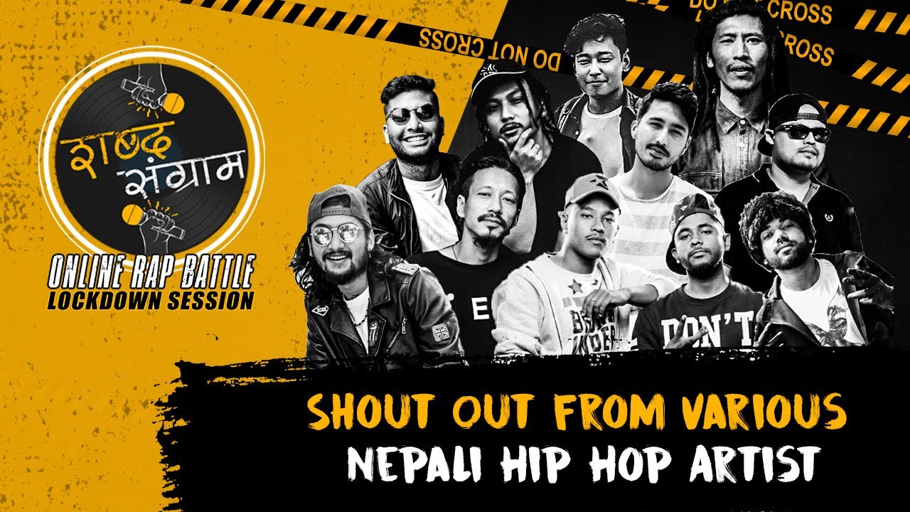 Shout Out from various Nepali Hip Hop Artist to SABDA SANGRAM - YouTube