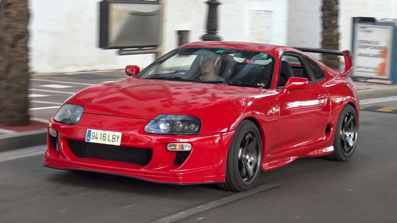 Supercars in Puerto Banus November 2022 [ 3 ] (Widebody MK4 Supra ...