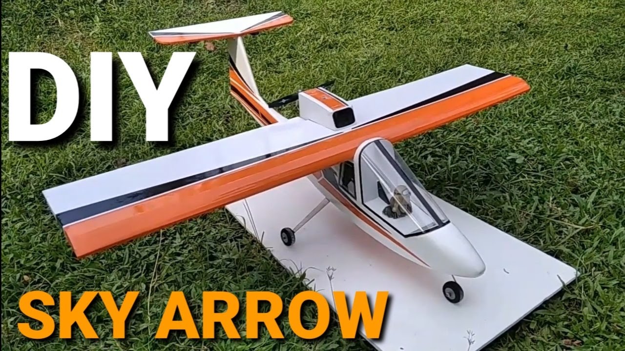 How to make rc plane - Diy rc plane - Home build rc plane for beginer ...