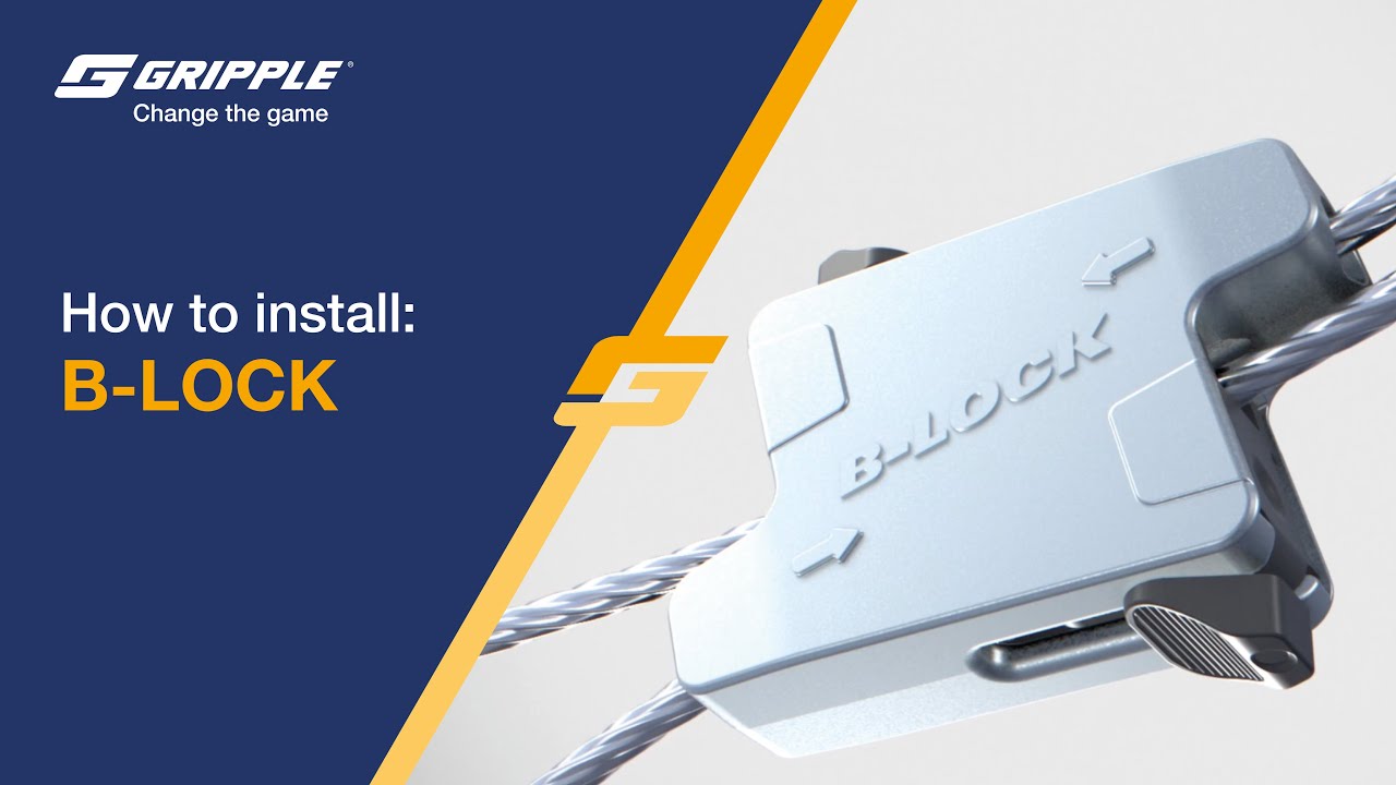 How to Install Gripple B-LOCK Wire Hanger - YouTube