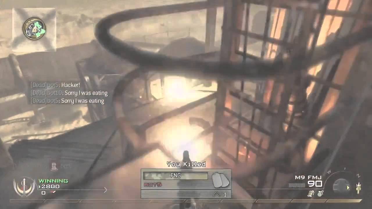 mw2 private match mod menu - YouTube