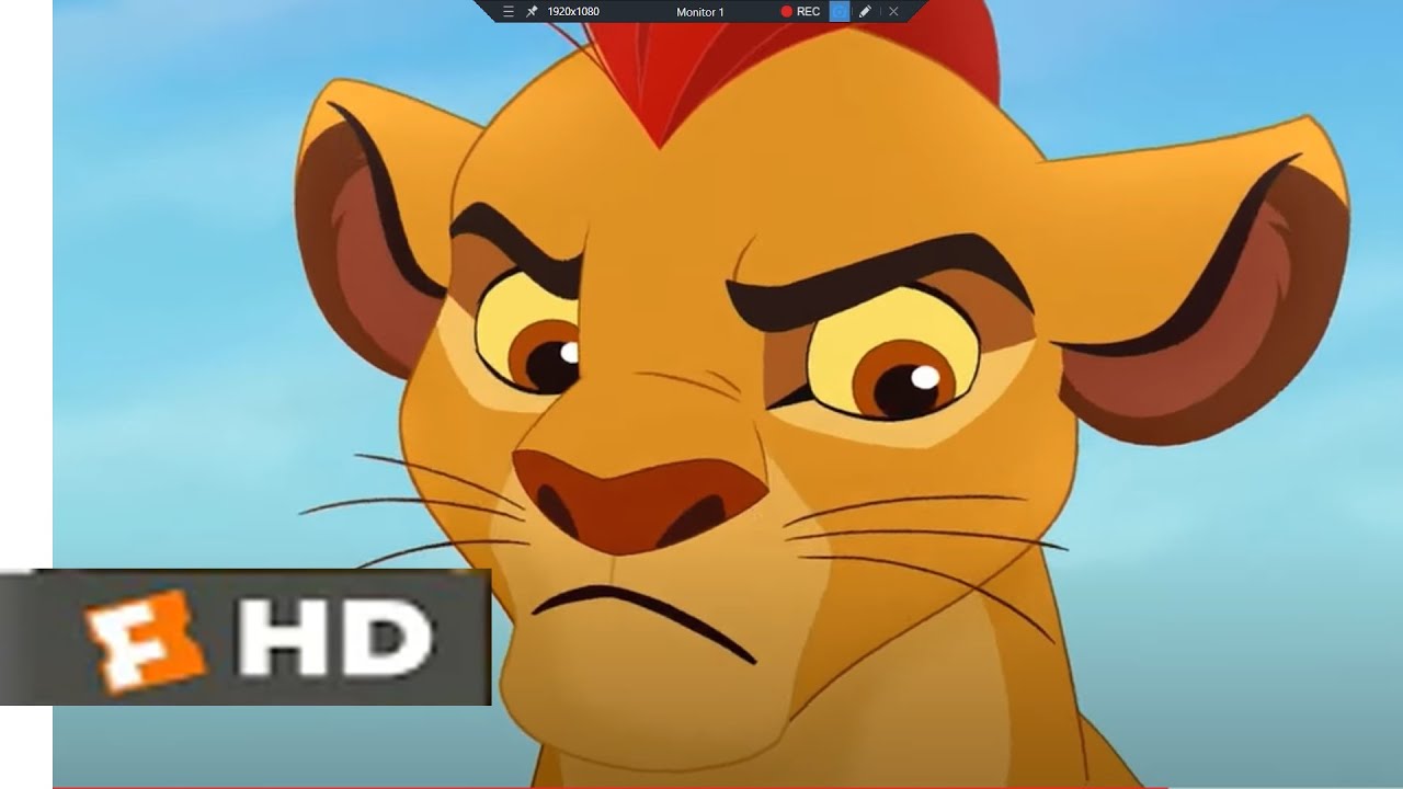 The Lion Guard Return Of The Roar (2015) - Kion's Roar Scene (1/10 ...