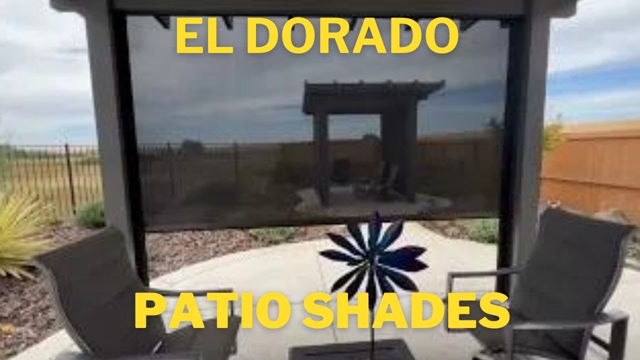 Push-Button Motorized Patio Shades in El Dorado Hill, CA # ...