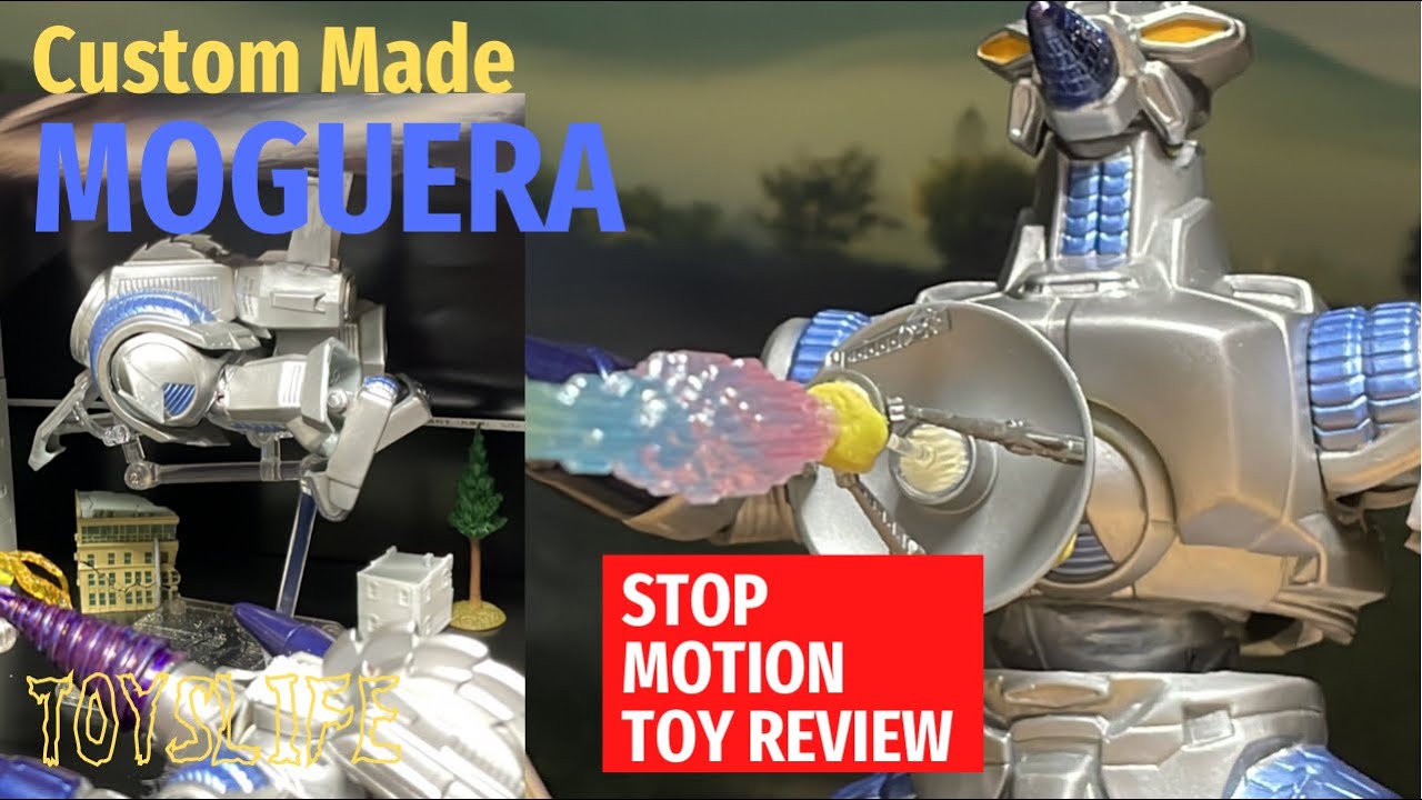 CUSTOM MADE MOGERA vs SPACE GODZILLA MOVIE MONSTER Toy Kaiju SH ...