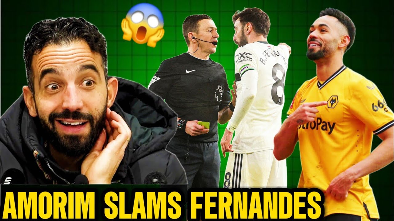 Ruben Amorim points the finger of blame at one Man Utd star after Wolves defeat - Wolv 2 - 0 man ...