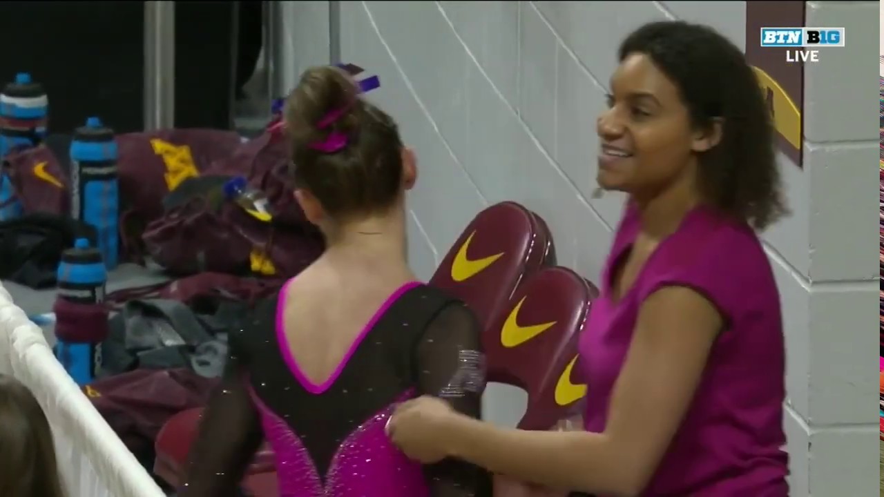 Lexy Ramler Floor 2019 Minnesota vs Maryland 9 900 - YouTube