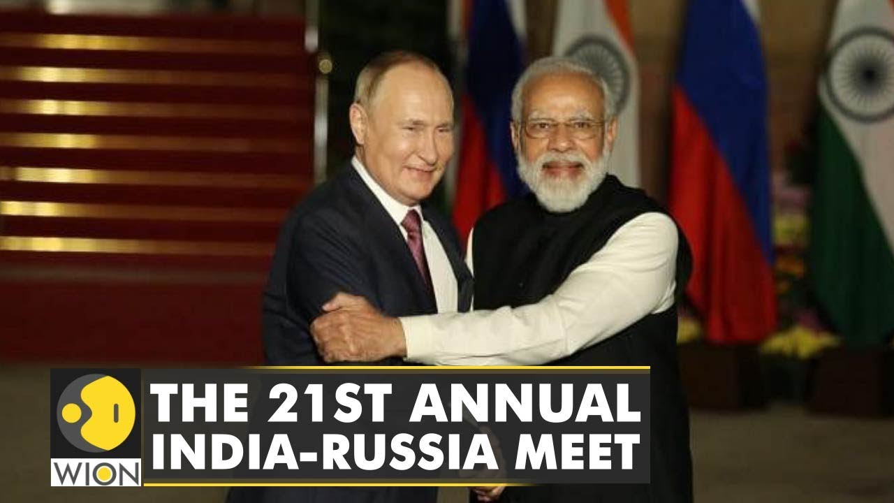 Vladimir Putin meets Narendra Modi for the 21st India-Russia annual ...