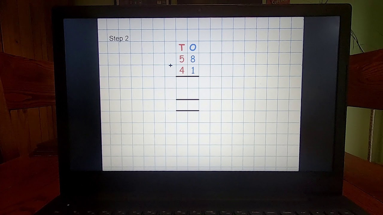 Maths step 2 expanded column addition - YouTube