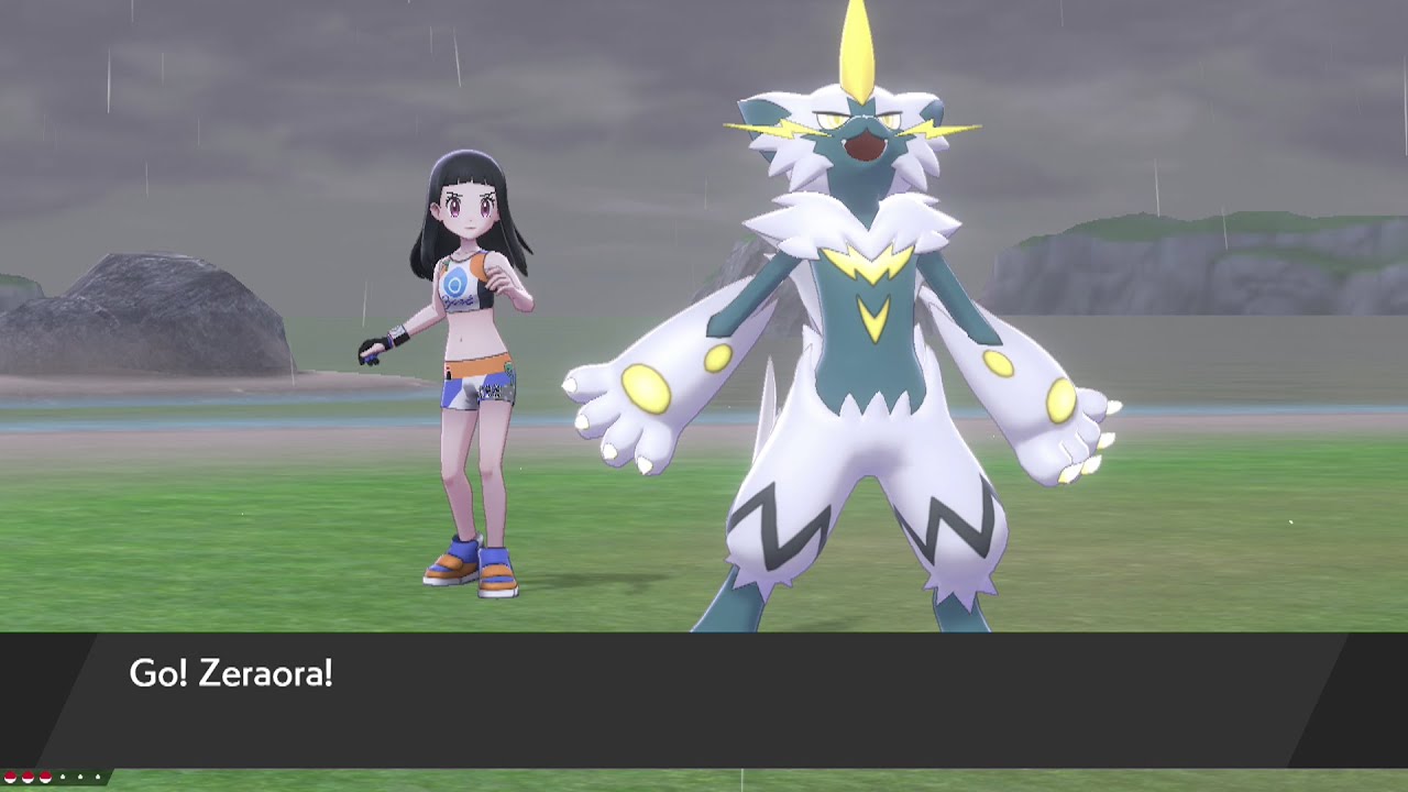 How to get Shiny Zeraora in Pokemon Sword & Shield - YouTube
