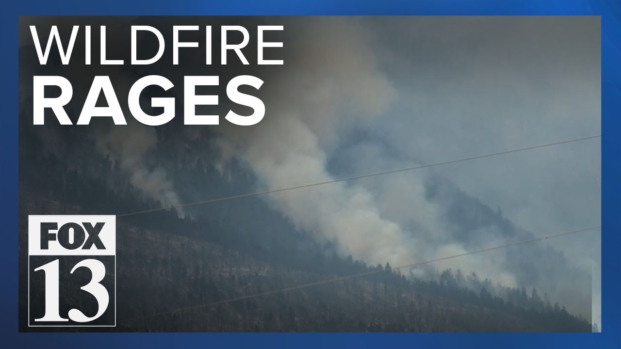Evacuated residents see progress as crews battle Silver King Fire - YouTube