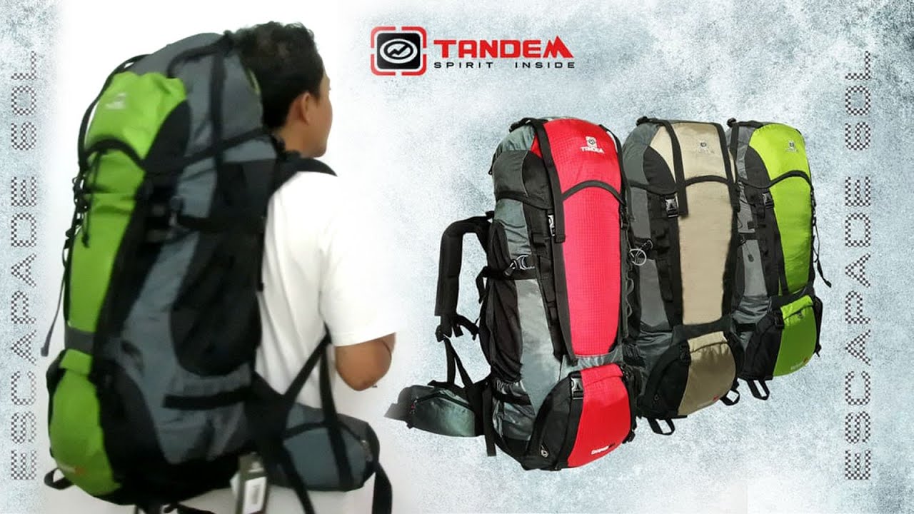 Review Tas Carrier Gunung Tandem Escapade 60 Liter | Outdoor Gear - YouTube