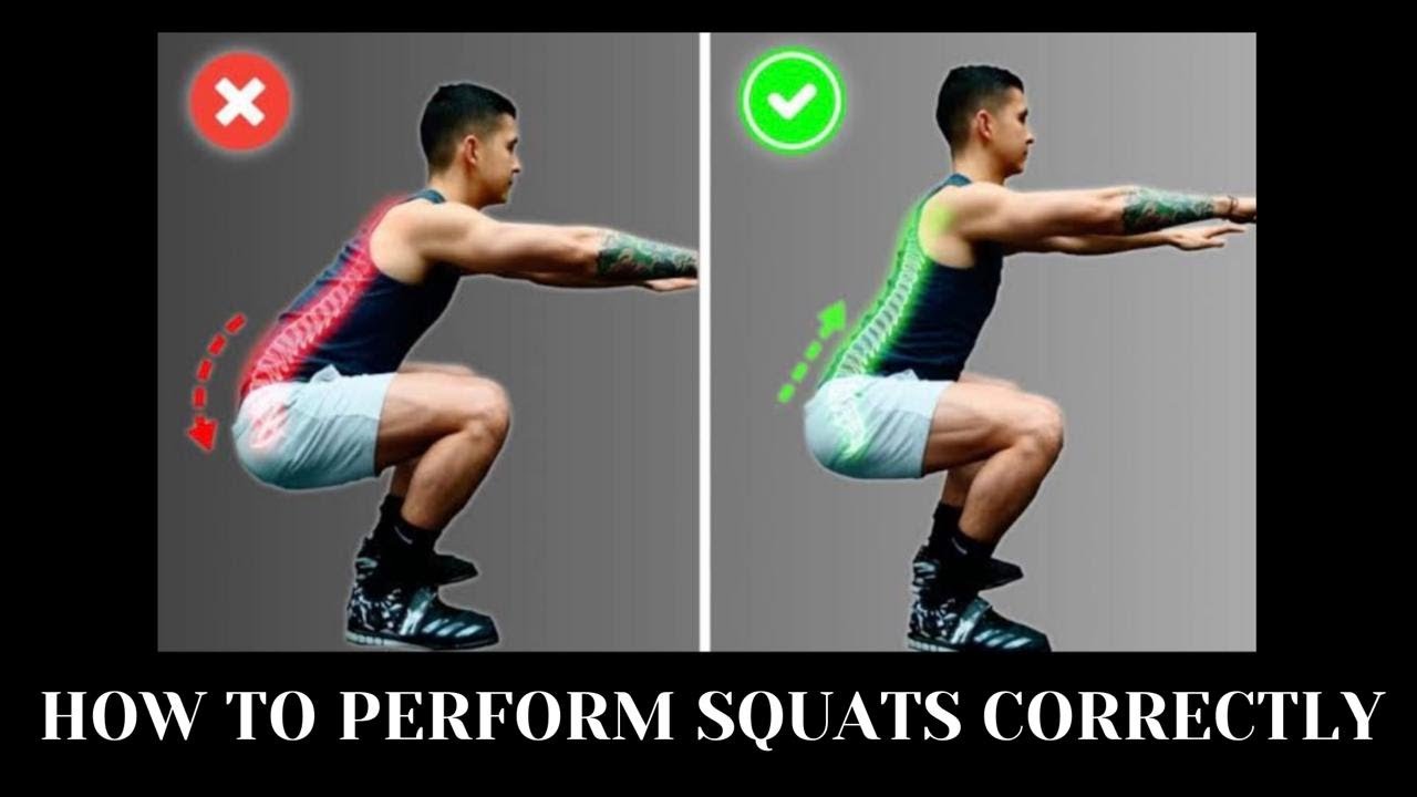 How to do squats correctly - YouTube