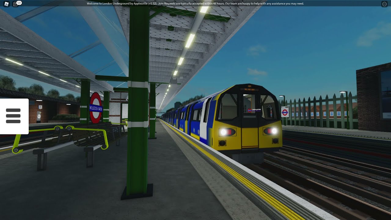 London Underground 1995 Stock Train - YouTube