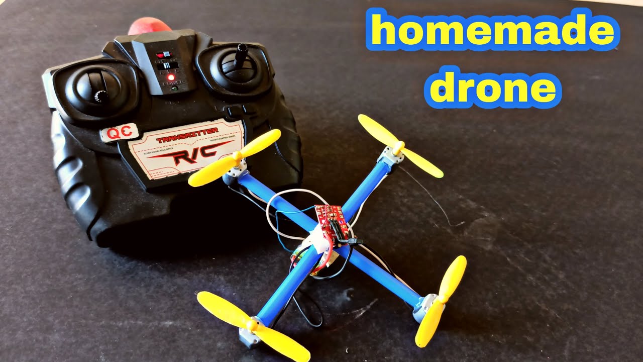 HOW TO MAKE A HOMEMADE UAV " Drone " #diy #drone - YouTube