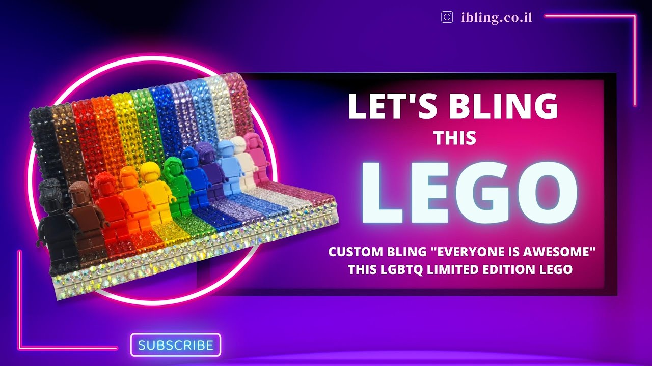 BLING Lego pride "everyone is awesome" - YouTube