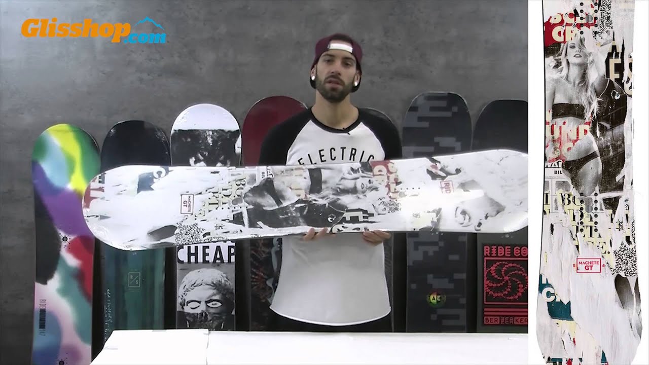 Nouveauté RIDE SNOW 2016 - Board MACHETE GT - glisshop.com - YouTube