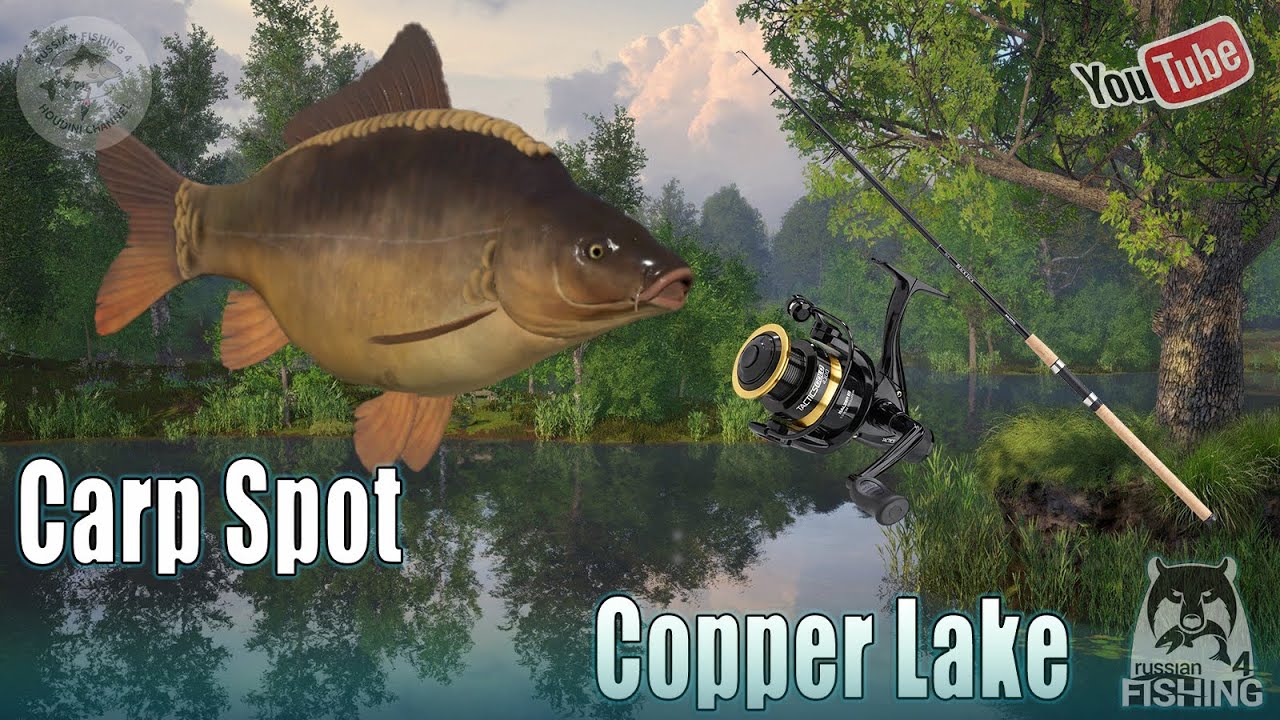 🎣 Carp & Koi Fishing at Copper Lake | RF4 Feeder Setup, Coordinates ...