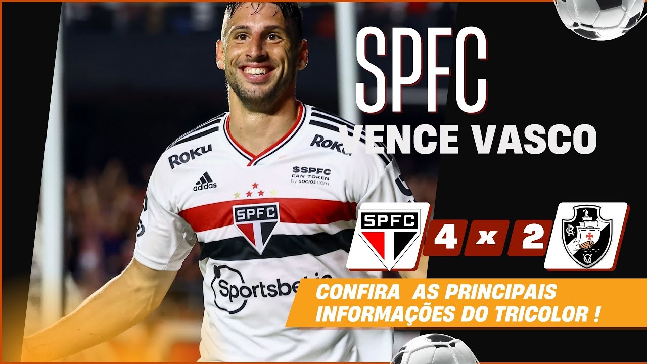 NOTICIAS SPFC - SPFC VENCE VASCO COM RECORDE DE PÚBLICO. - YouTube