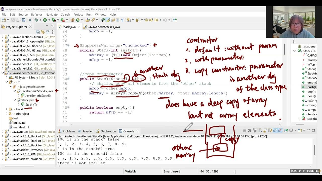 Book Java OOP and Data Structures Chapter 14 Video 5 - YouTube