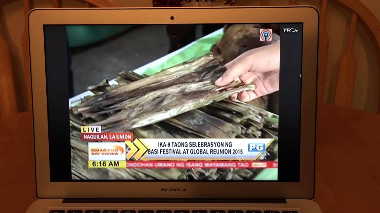 9th Basi Festival & Global Reunion 2015, featured at Umagang Kay Ganda ...