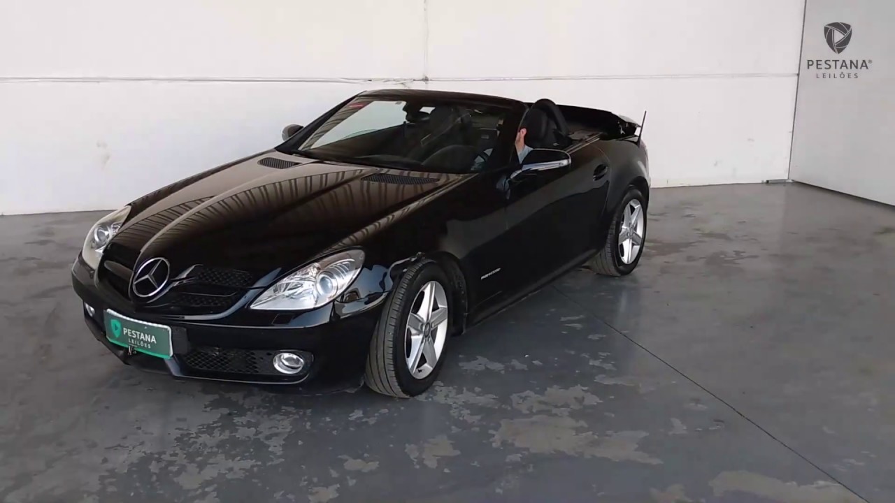 Mercedes Benz SLK 200 K - 2008/2009 - YouTube