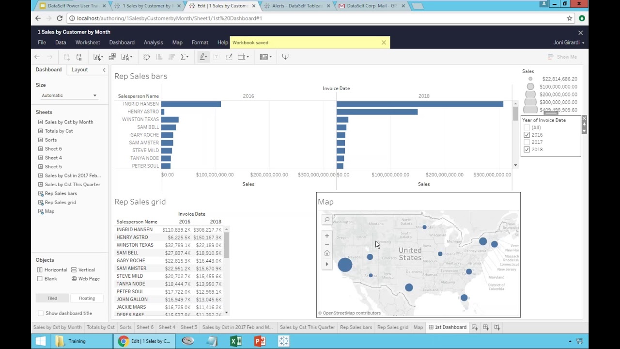 12 Training: Formatting Numbers & Sharing a Dashboard, Tableau ...