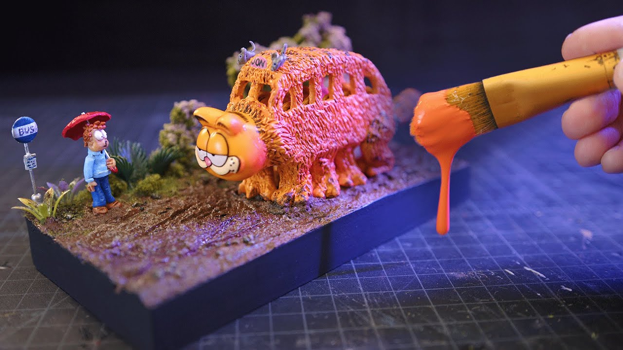 Catbus But It's Garfield