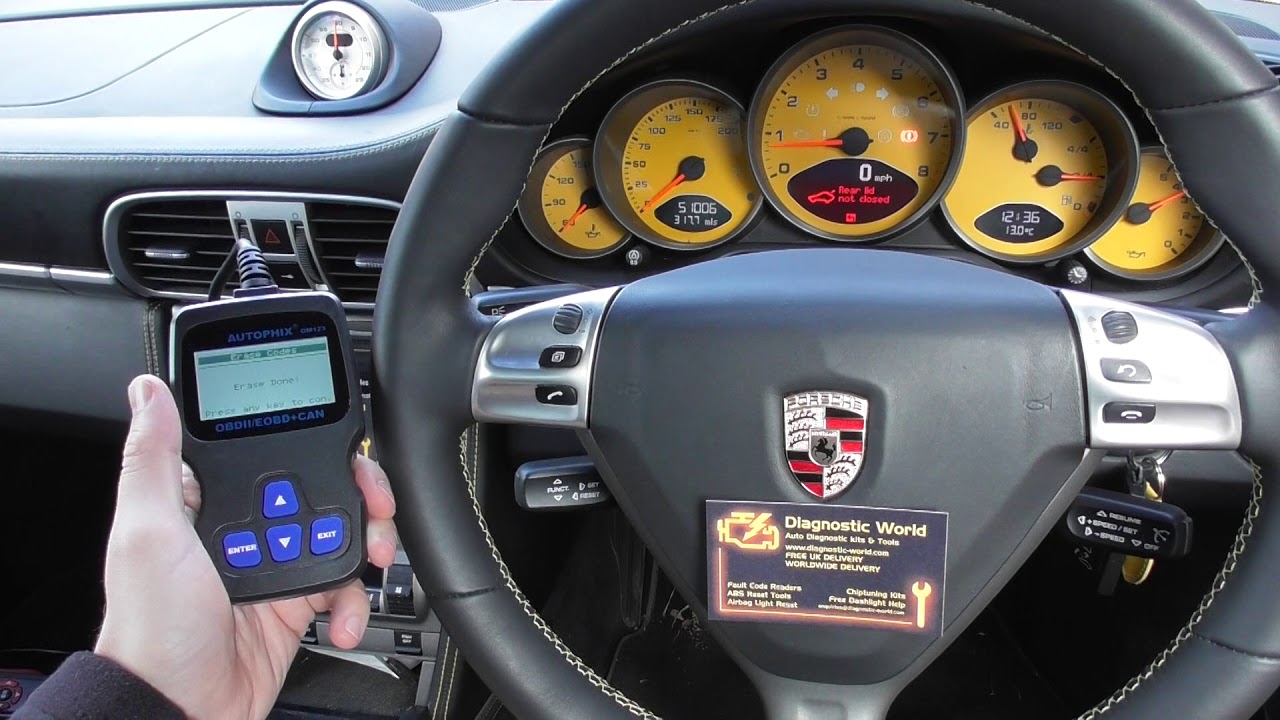 Porsche Check Engine Light P0030 Bank 1 Sensor 1 Diagnose & Reset ...