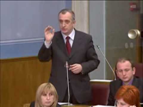 Predrag Bulatovic: Politicki skandal - YouTube