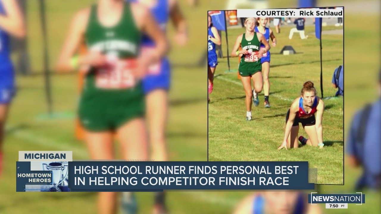 High school runner finds personal best in helping competitor finish ...