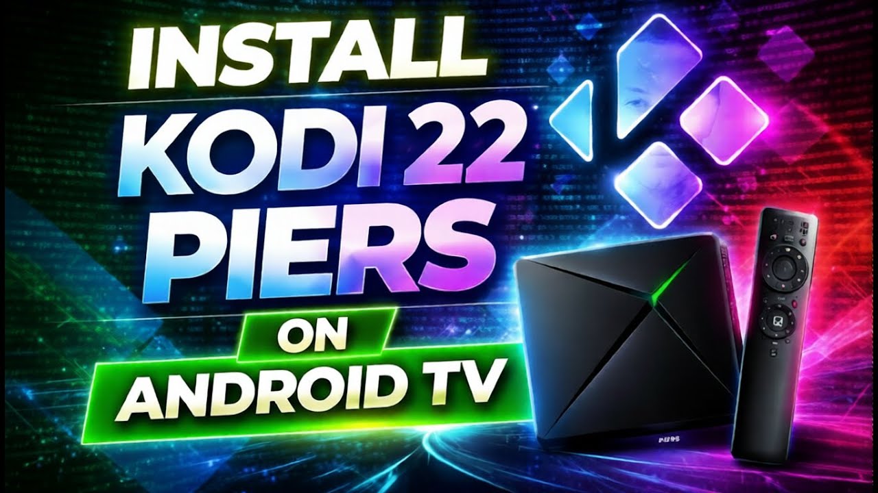 How to Install Kodi 22 Piers on Android TV (Alpha Build) | Easy ...