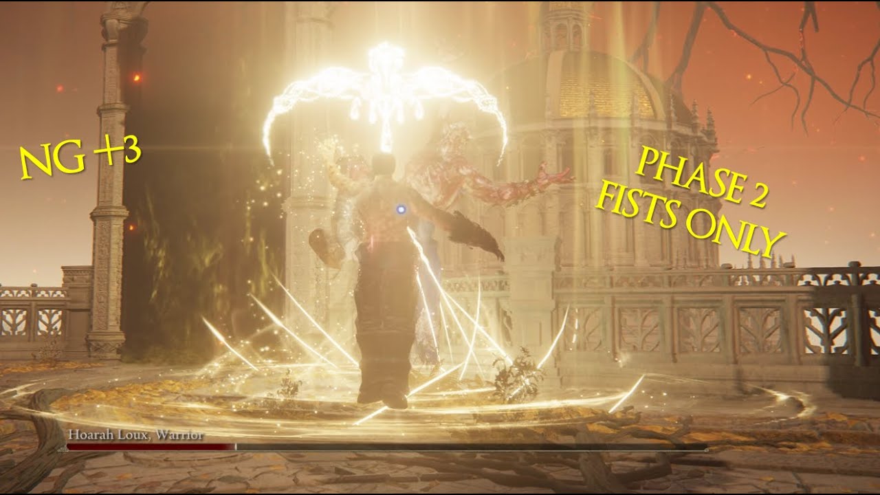 Elden Ring - Godfrey After DLC (NG+3, Phase 2 FISTS ONLY) - YouTube