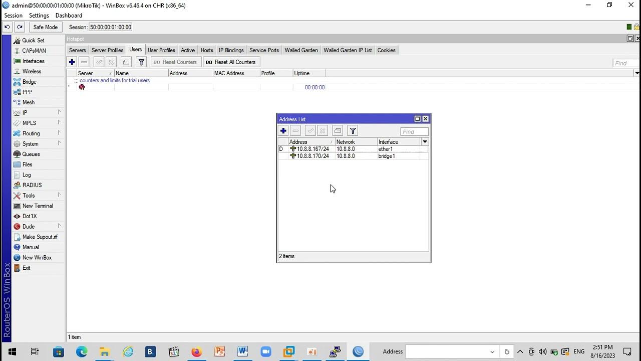 14-Using Winbox to adjust basic configuration on MikroTik Device - YouTube