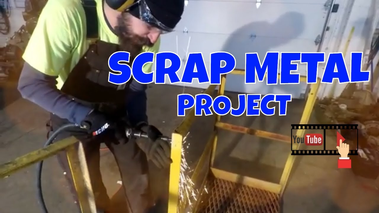 DIY SCRAP METAL PROJECT (TOOL STORAGE PART 1) #lawncarebusiness # ...