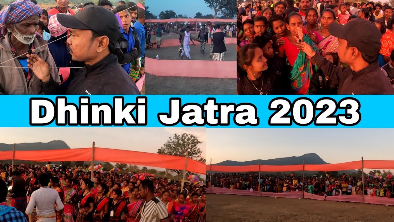 Dhinki Jatra 2023 || Jagannath pur Mayurbhanj || Santali Vlog - YouTube