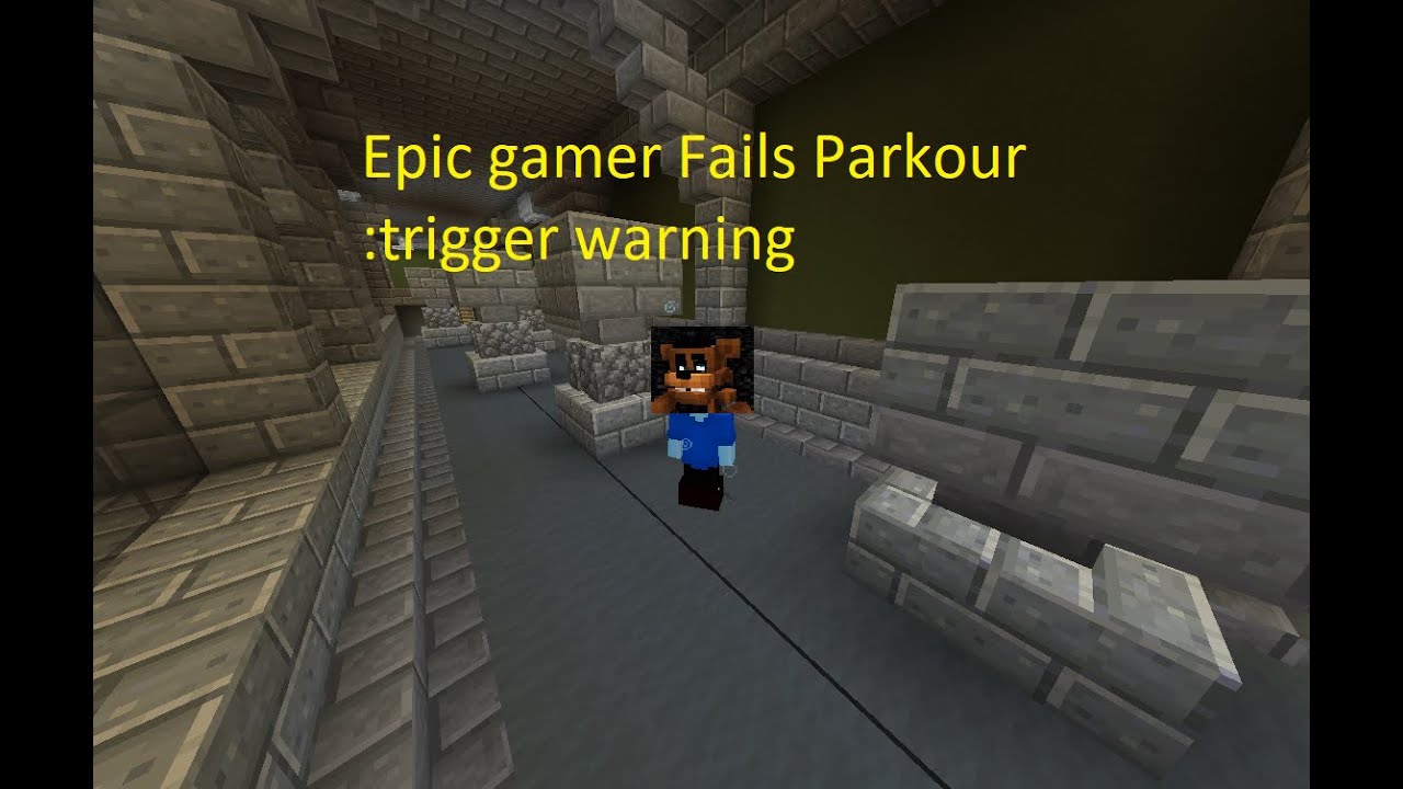 Epic gamer Fails Parkour :trigger warning - YouTube