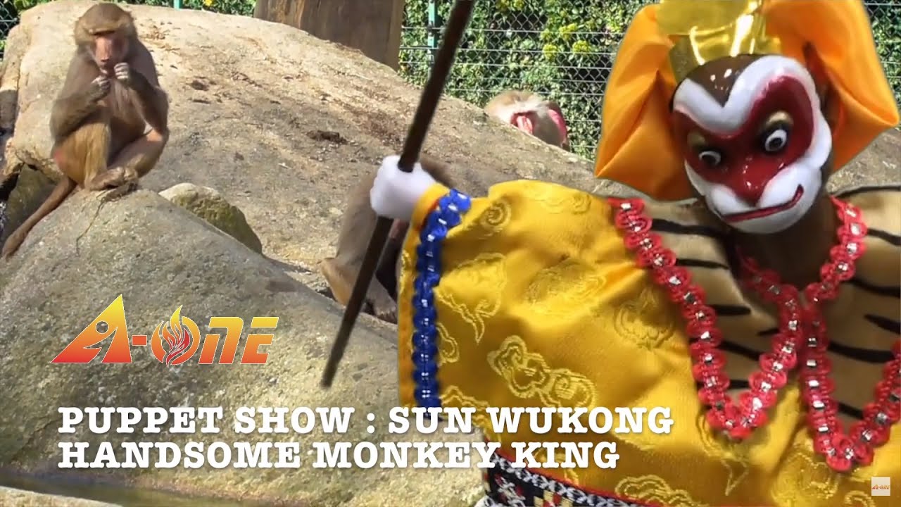 Handsome Monkey King - Sun Wukong. Glove Puppetry Taiwanese Traditional ...