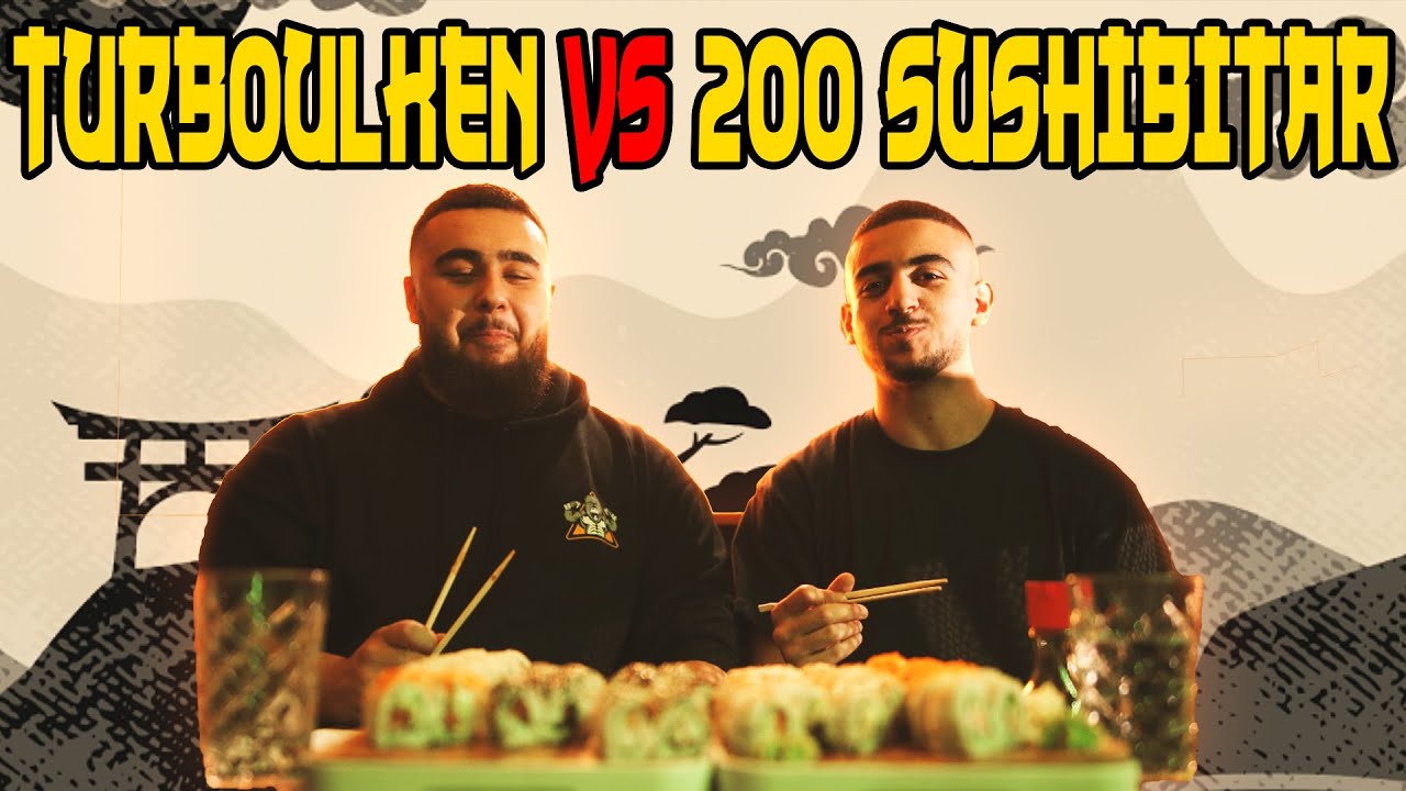 TURBOBULKEN VS 200 SUSHIBITAR! - YouTube