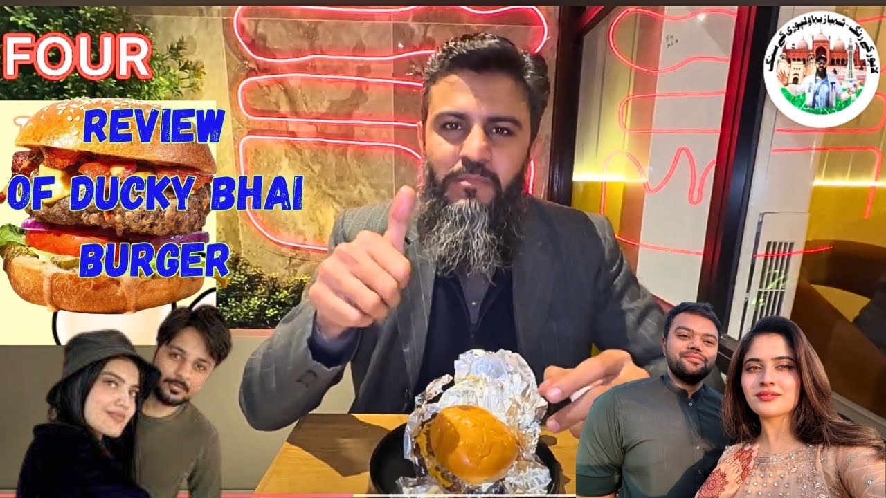 Complete Video of Ducky Bhai Four in Lahore | Pakistani Foodies ...