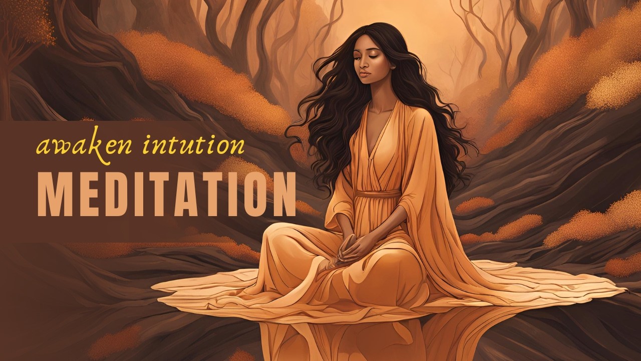 #7 Nurture Your Intuition Meditation ♡ 100 Days Self Love - YouTube