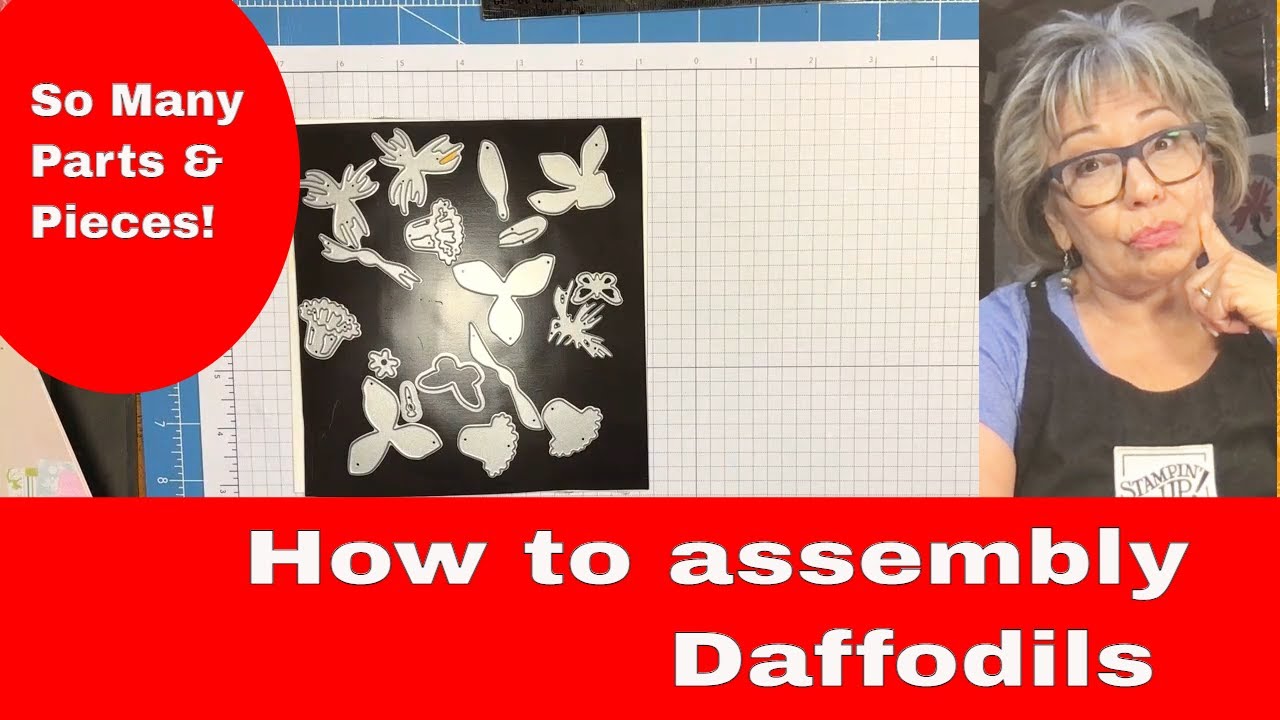 Two techniques for Assembling Daffodils using the DAFFODIL DIES from ...
