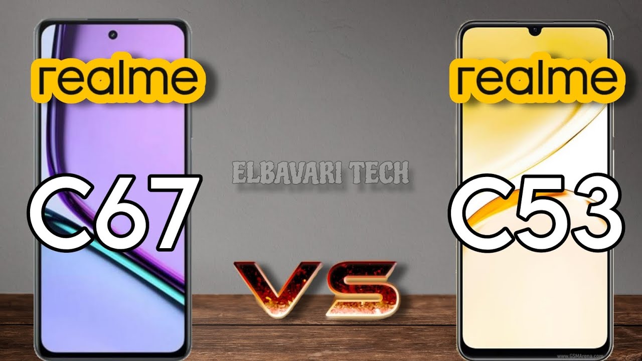 Realme C67 vs Realme C53 - YouTube