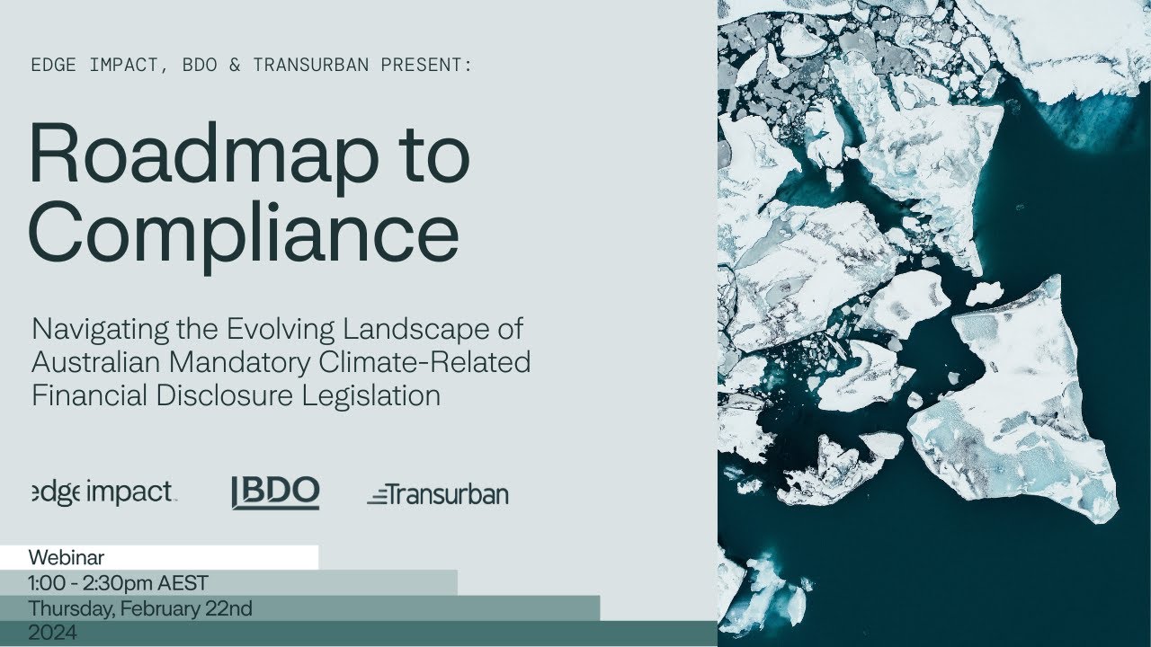 Roadmap to Compliance: Navigating Mandatory Climate-Related Financial ...